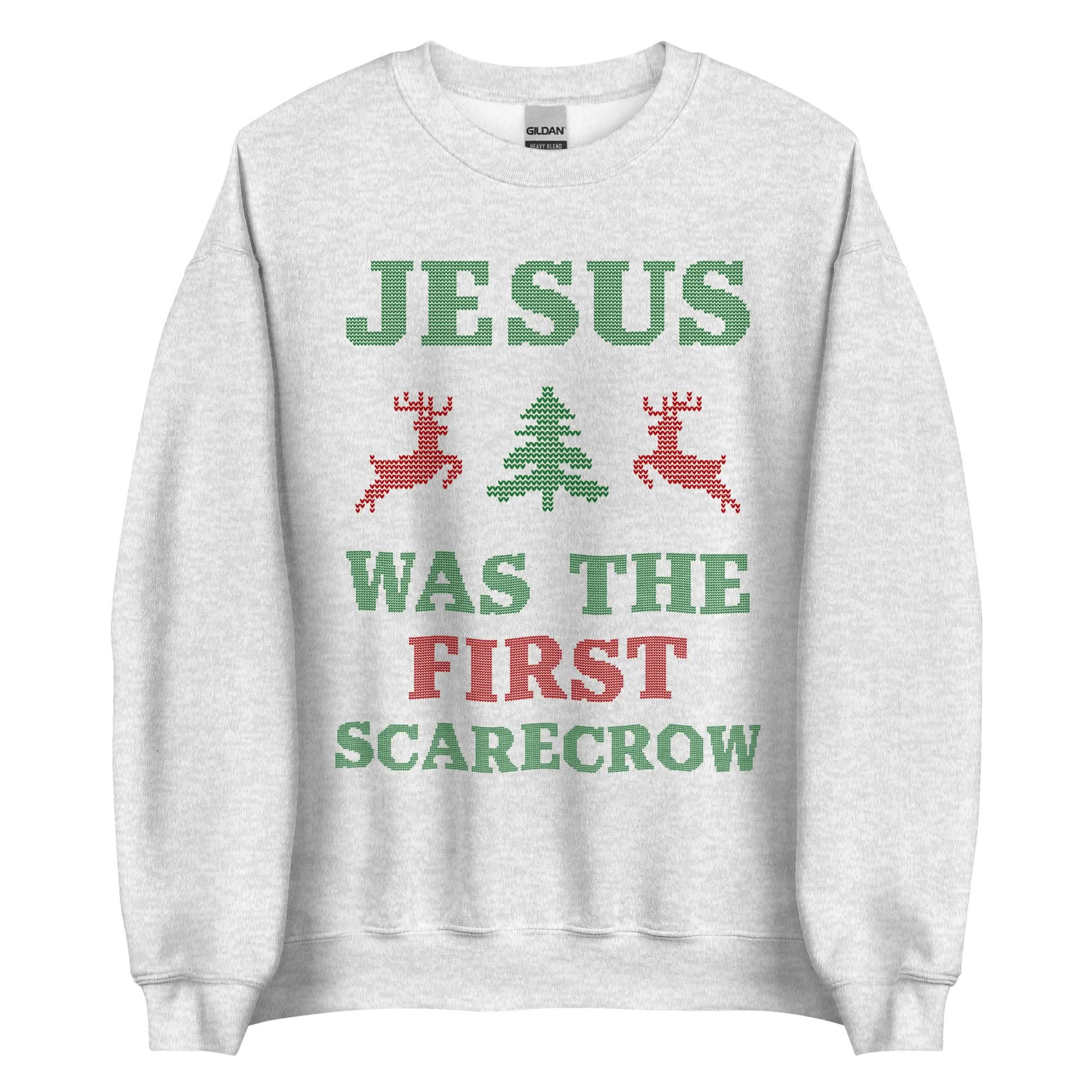 Jesus Was The First Scarecrow Crewneck – Double Cross Clothing Co.