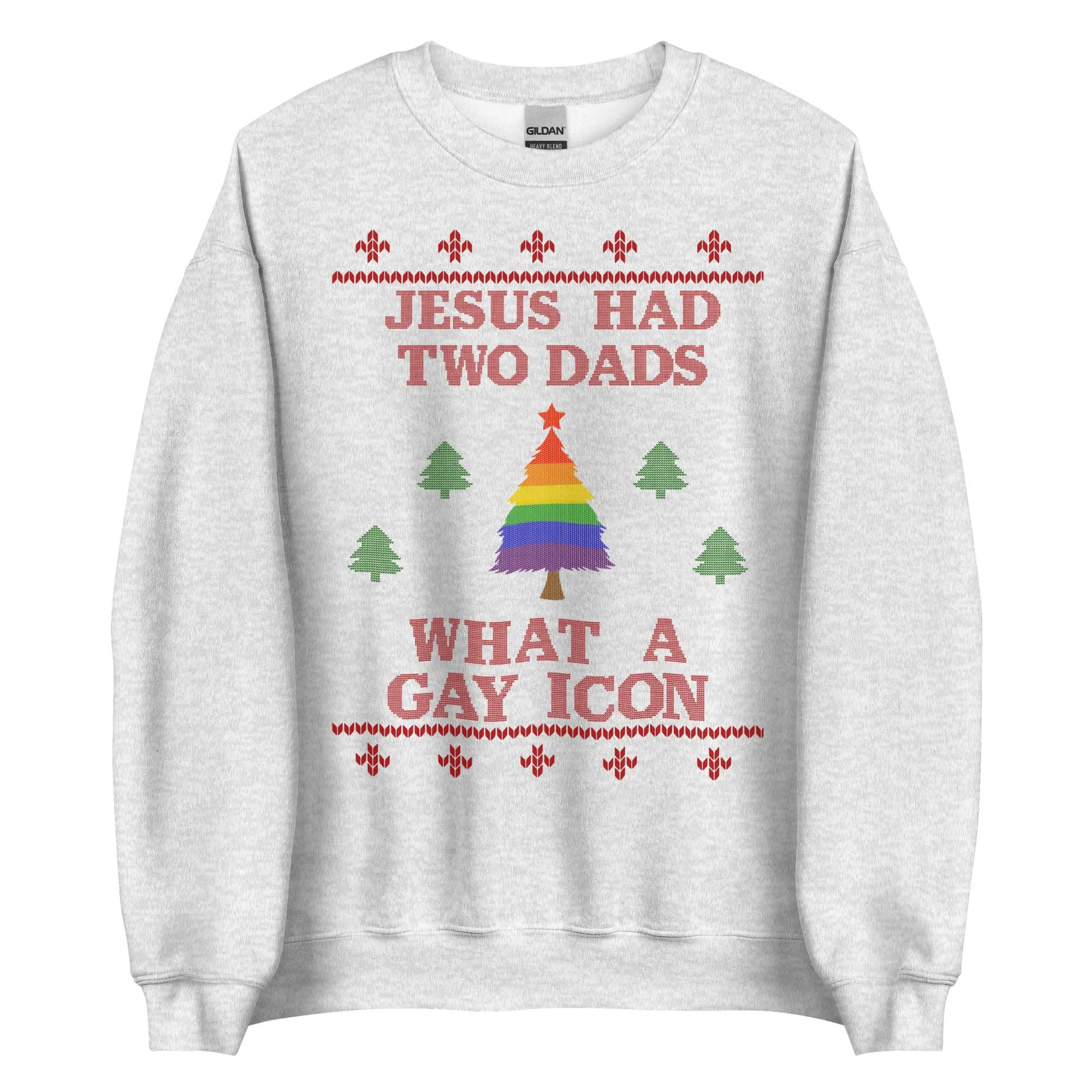 Jesus Had Two Dads Crewneck – Double Cross Clothing Co.